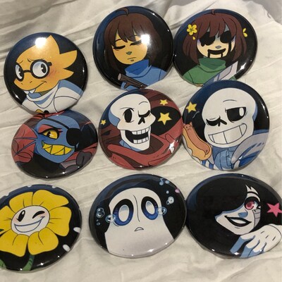 Undertale Button Set - Etsy