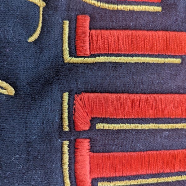 Bow Pennant Flag Embroidery Design - Etsy