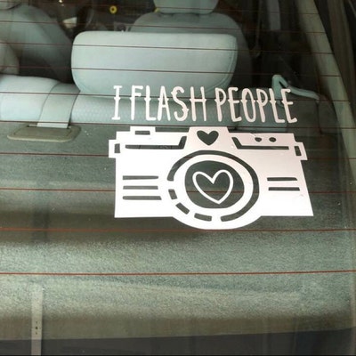 I Flash People, Photographer Stickers, Photography, MacBook Decals ...