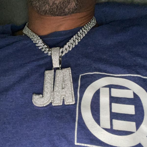 Custom Nameplate Necklace Cuban Link Choker Chain,personalized Icy ...