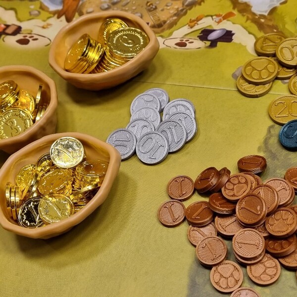 Ark Nova - Coins Set (70pcs) - Etsy