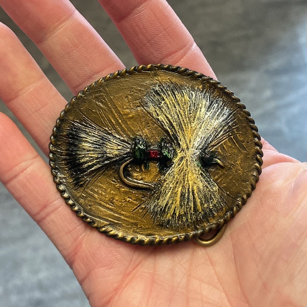 Bronze Royal Wulff Belt Buckle - Etsy