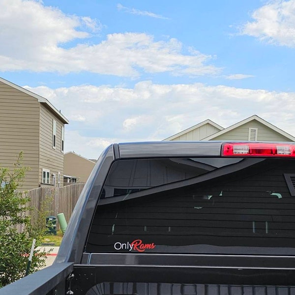 Only Rams Decal - Etsy