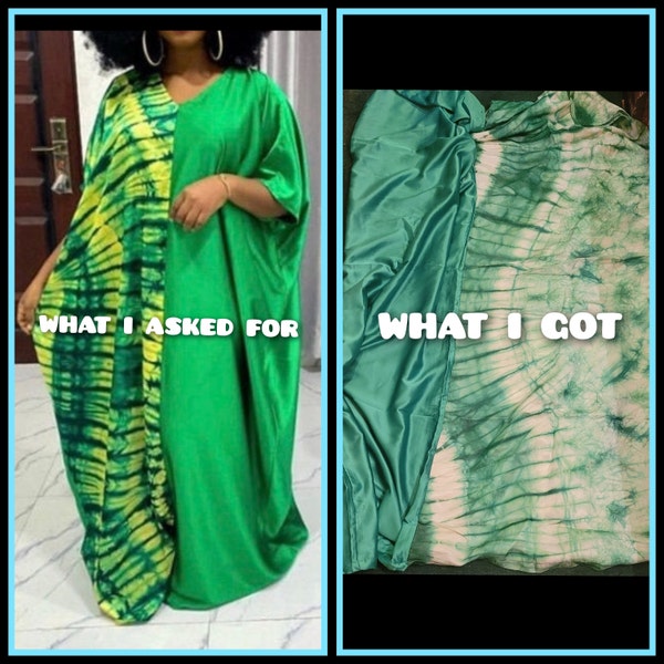 Silk Boubou/ African Bubu Gown/long Bubu With Fringe / Women’s Kaftan ...