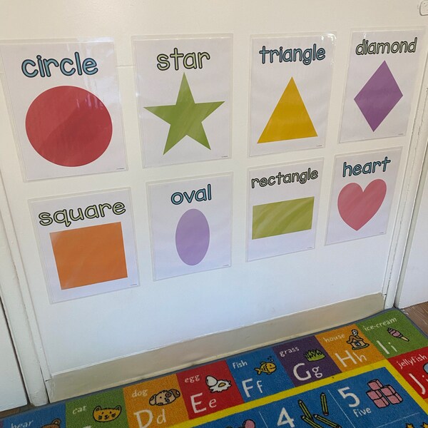 Printable Number Posters Classroom Decor, Boho, Watercolor, Boho ...