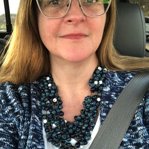 Conkers Chestnut Necklace Tiny Chain Necklace With Tiger Eye - Etsy