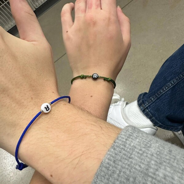 Couples Bracelet, Boyfriend Gift, Girlfriend Gift, Valentines Day ...