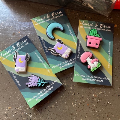 Pink Shoe Charms for Your Crocs, Croc Compatible Clog Accessories, Pink ...