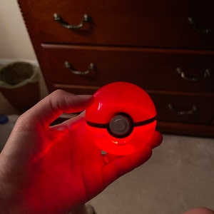 Light up Pokeball LED Prop Cosplay Costume Glow Ultraball Glow Loveball ...