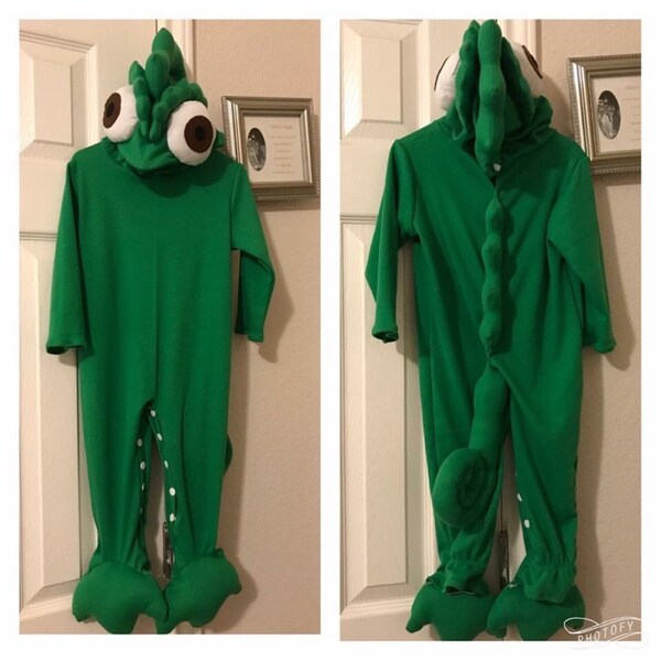 Sewing PATTERN - Tangled's Chameleon Pascal Inspired Baby Costume ...