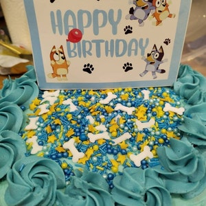 Chase, Marshall, Skye & Rocky, Paw Patrol Inspired Sprinkle Mixes. Cake ...