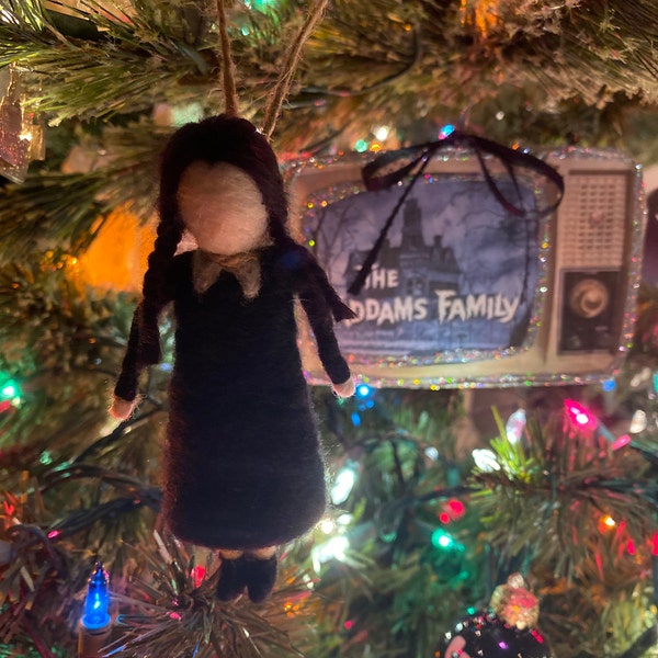 Addams Family Christmas Ornaments, Addams Family Ornaments, Wednesday ...