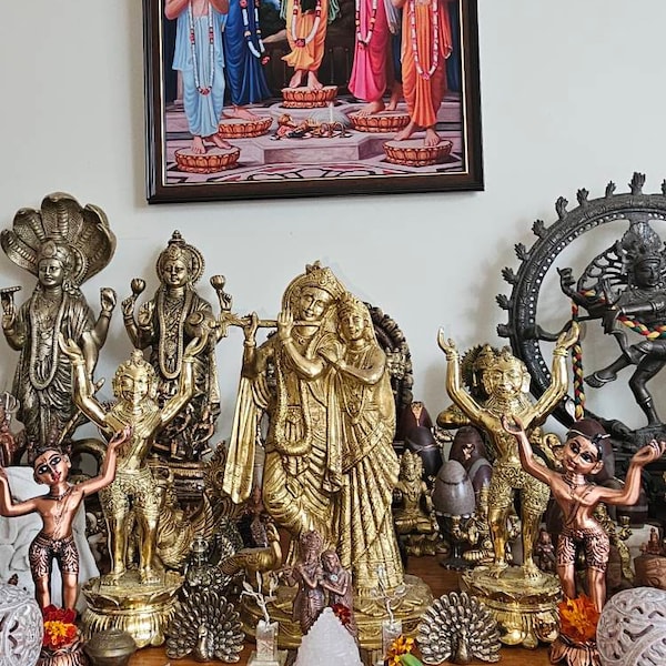 Iskcon Bhagvatam Set , Canto 1-10 , 10 Books Come From Holy Vrindavan ...