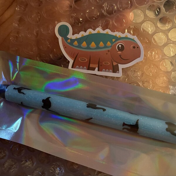 Pizza Pens Glitter Pens Gel Pens - Etsy