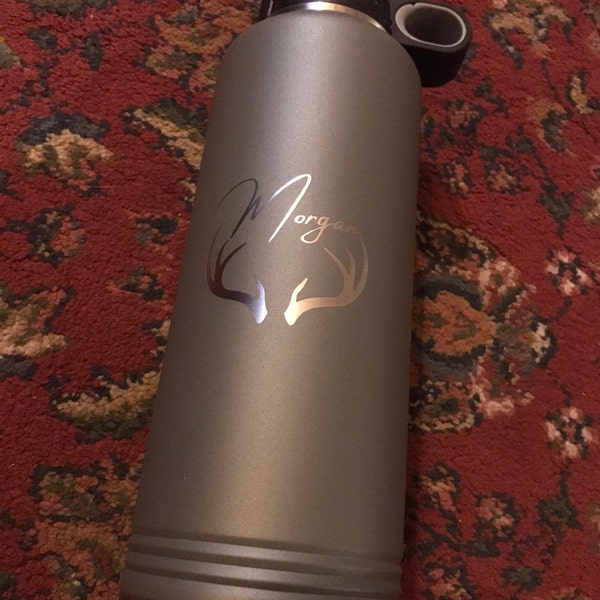 Gourde personnalisée gravée au laser avec logo personnalisé, logo d ...