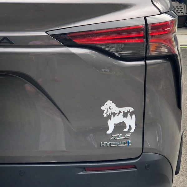 Adventure Aussie Decal, Aussie Nature Bumper Sticker, Dog Mom, Dog ...