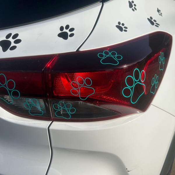 Skull Leopard Print Car Decal, Car Window Decal, Vinyl Decal Sticker ...