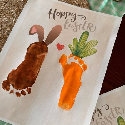 A-Z ABC Alphabet Handprint Craft Art Phonic Book / Baby Toddler Child ...