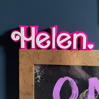 Personalised Name Sign Unique Name Sign for Walls Desk - Etsy
