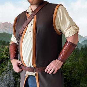 Leather Chest Protector - Etsy