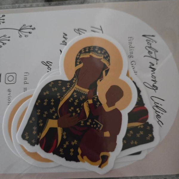 Our Lady of Fatima Sticker - Etsy