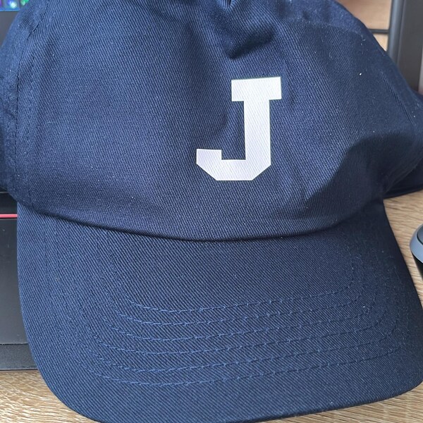 Personalised Custom Printed Baseball Cap Hat Mens, Womans, Ladies Any ...