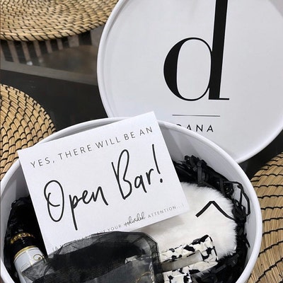 Custom Gift Box White Confetti Box Round White Hat Box Custom ...