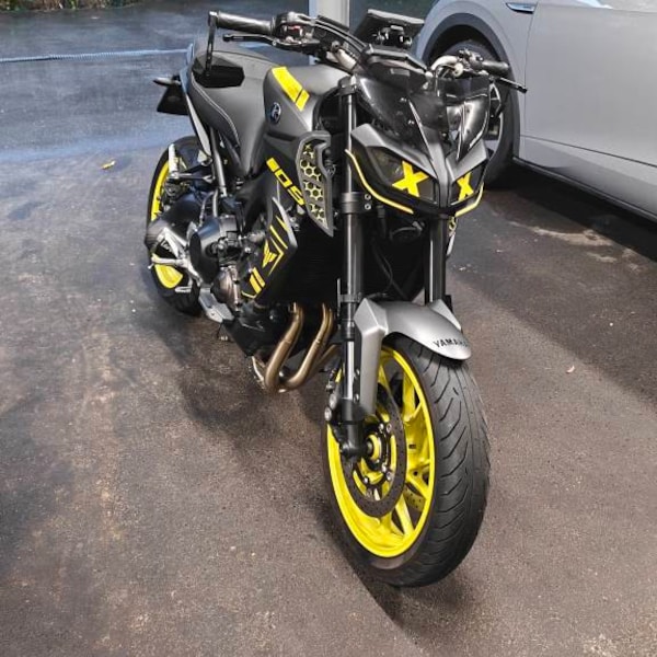 Yamaha MT09 Sticker Radiator Side Cover Sticker - Etsy