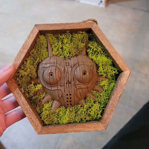 The Legend of Zelda : Majora's Mask | Hand Painted With Wood Grain ...