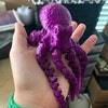 Octopus Fidget Toy, Lifelike Articulating 3D Printed Octopus Fidget ...