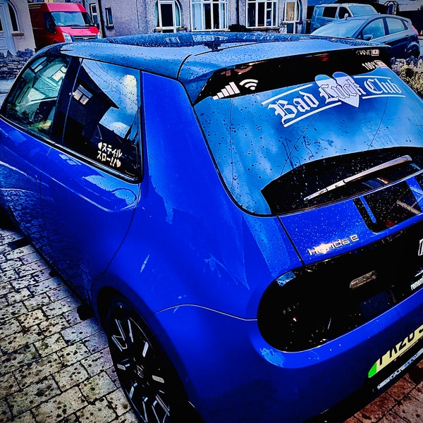 Still Slow!! JDM Transparent Slap Sticker Window Sticker Katakana - Etsy