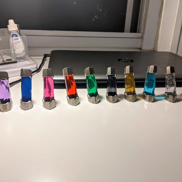 Blue Energem Dino Crystal - Etsy