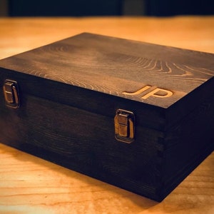 Personalized wooden gift box Engraved Name Box Wooden | Etsy