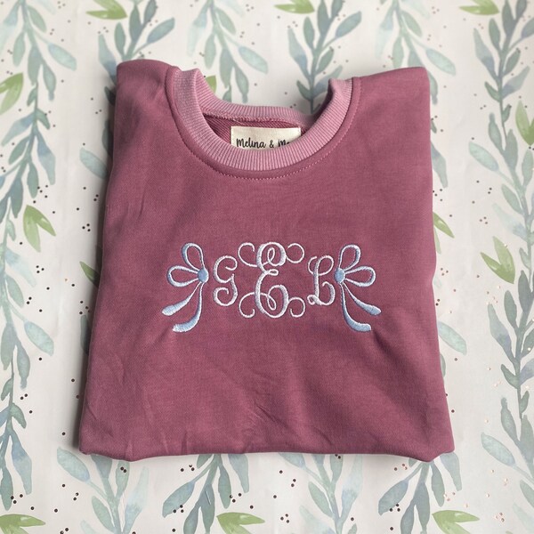 Wendy Side Bow Machine Embroidery Design - Etsy