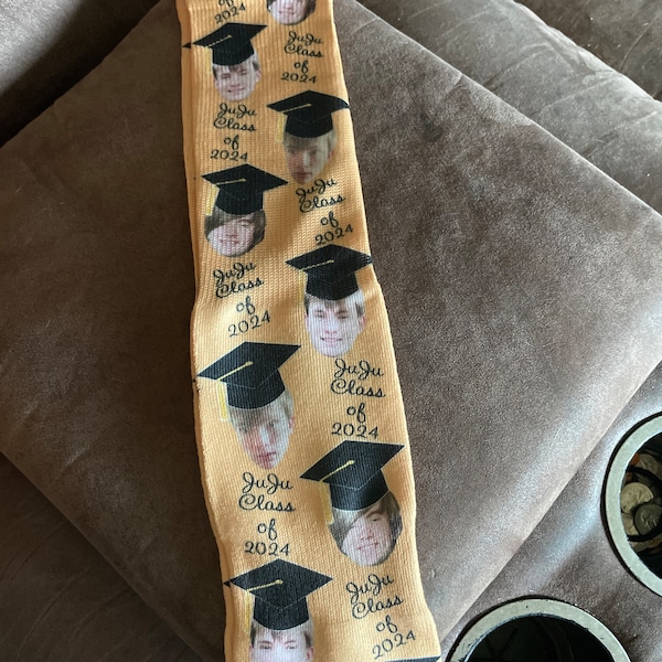 Custom Graduation Socks, Custom Face Socks, Graduation Gift for Him ...