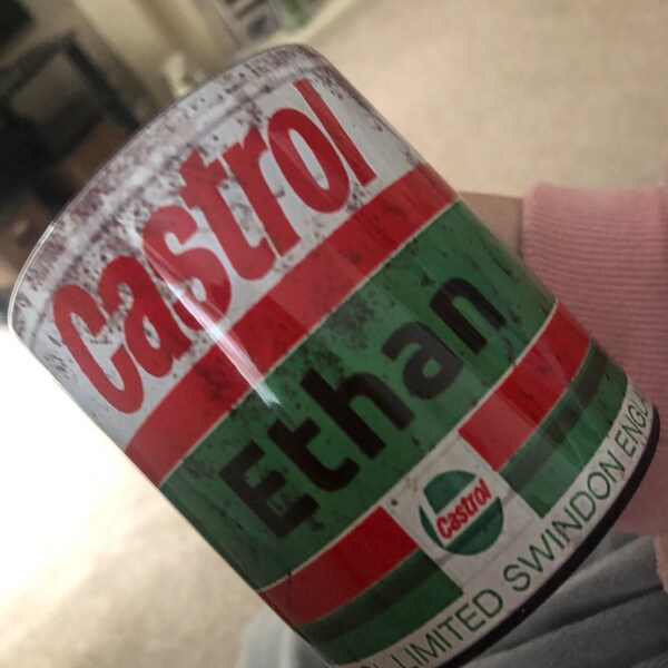 Caltex Motor Oil Inspired Gift Motorcycle Car Mechanic Gift 10oz Tea ...