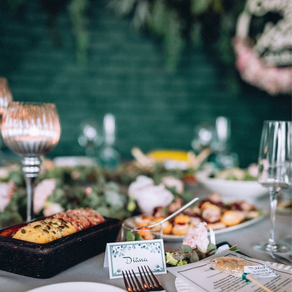 Ivory Menu, Ivory Wedding Menu Cards, Wedding Dinner Menu Cards, Ivory ...