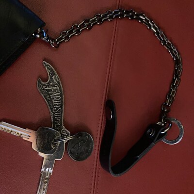 FISHERMAN KEYCHAIN, Fish Hook, Biker, Biker, Men Accessories, Metal ...