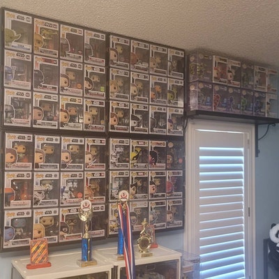 Funko Pop Display Kubbies TWELVE PACK Black or White. Single Row - Etsy