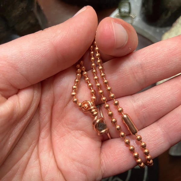 Black Obsidian Necklace, Copper Wire Wrapped Obsidian Pendant - Etsy