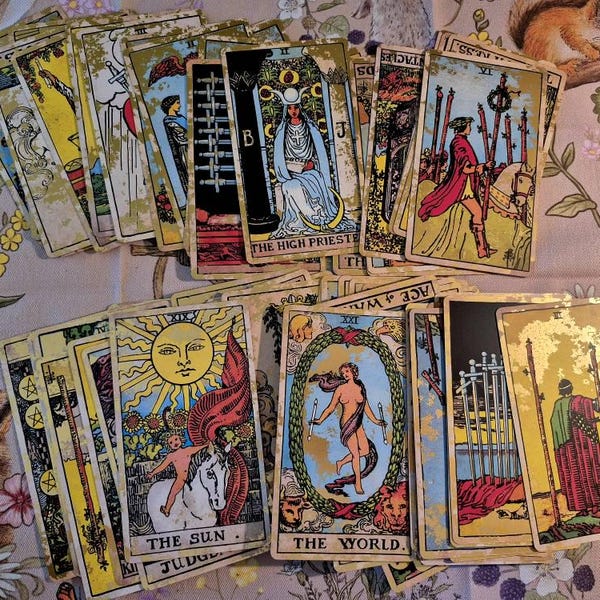 RWS Panorama Tarot Deck : Kickstarter Edition From Deckstiny - Etsy