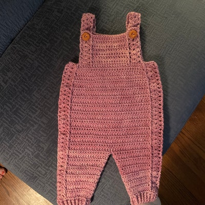 Crochet Pattern Baby Overalls Newborn to 24 Months - Etsy