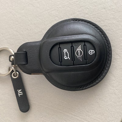 2023 2024 Mini Cooper S JCW Key Fob Cover, Leather Key Case for Keyless ...