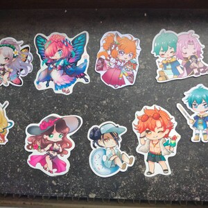 Genshin Impact Stickers-set 1 - Etsy