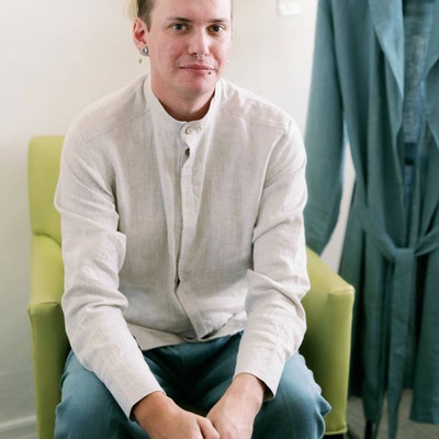 Mens Linen Hidden-button Shirt Shirt for Men Wedding Shirt - Etsy