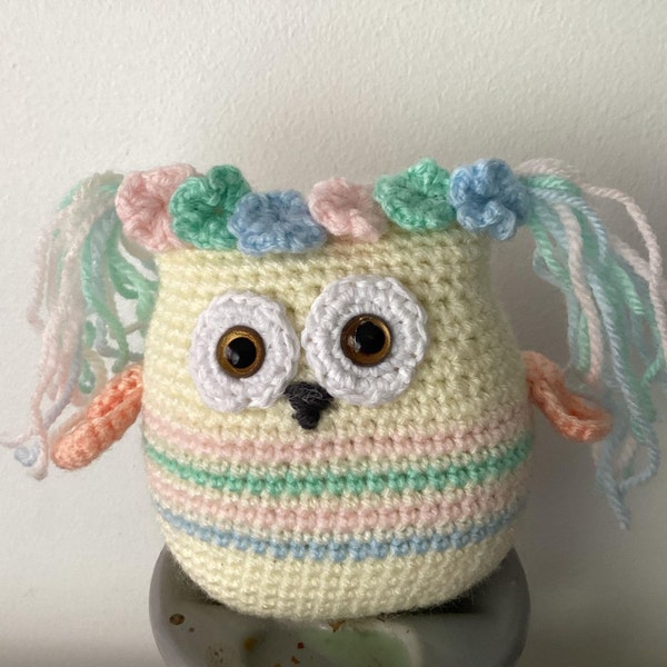 Crochet Owl Pattern, Crochet Gift Pdf Pattern, Beginner Crochet ...