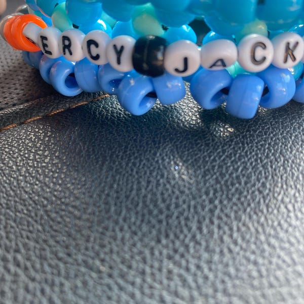 Custom Skull Pattern Kandi Cuff | Pick Your Colors!!! | Rave | Scene ...