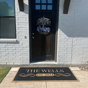 The Most Durable and Elegant Custom Door Mat Available. Infinity Custom ...