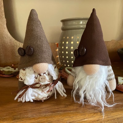 Hello Fall Gnome Handmade Gnome Autumn Gnome Tiered Tray - Etsy