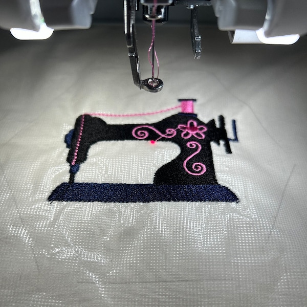 Mini Sewing Machine Embroidery Design | Sewing Embroidery Design ...